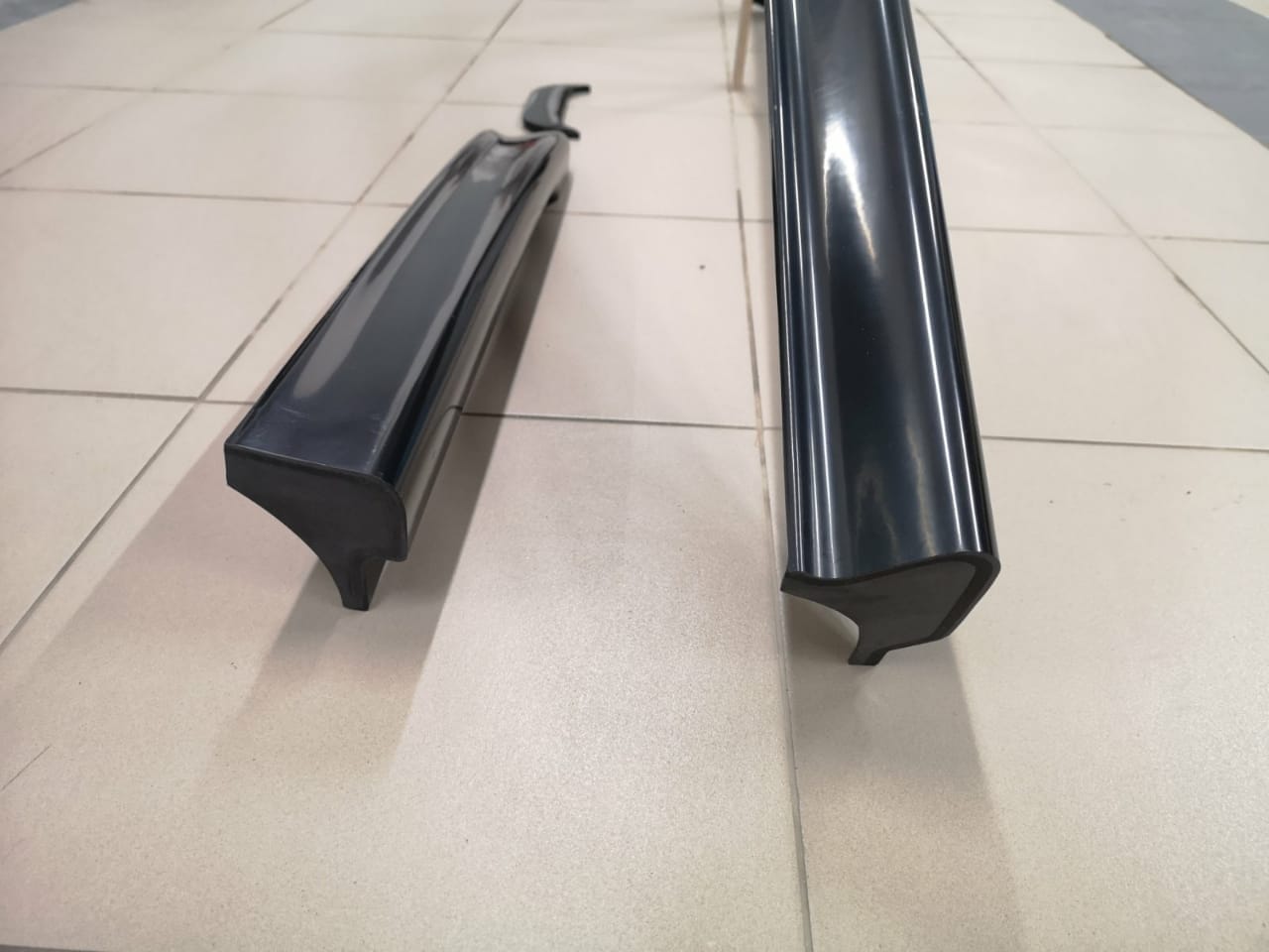 BMW E34 rear lip MTechnic spoiler bumper Sedan Touring splitter ABS Plastic