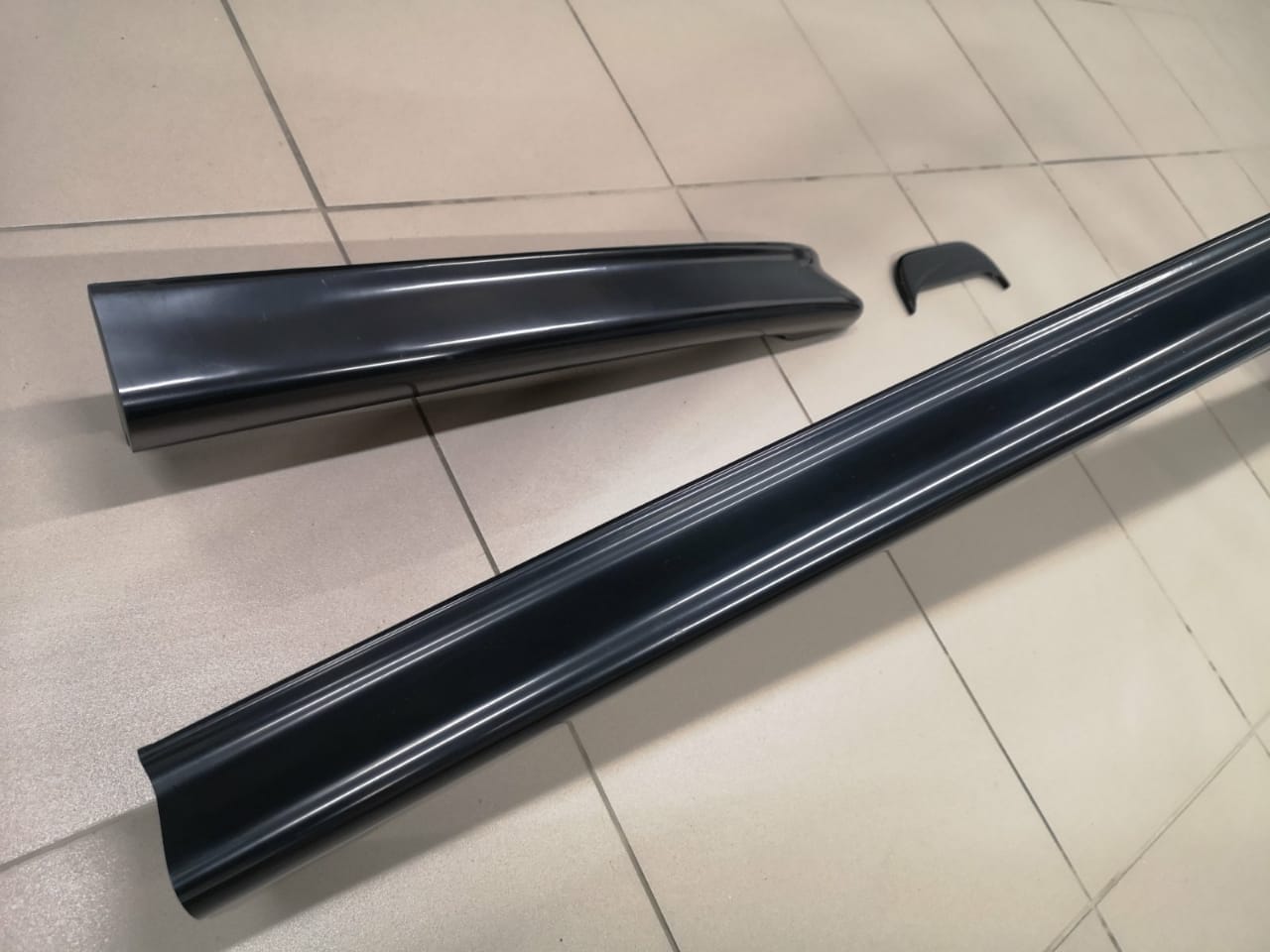 BMW E34 rear lip MTechnic spoiler bumper Sedan Touring splitter ABS Plastic