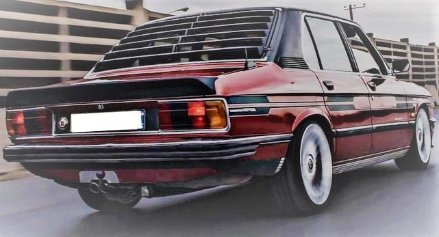 BMW E12 Rear Window Louver Visor Blinds abs-plastic | MY Classic Parts