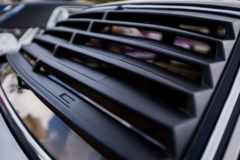 BMW E23 Rear Window Louver Visor Blinds abs-plastic | MY Classic Parts