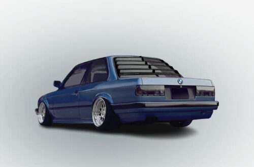 BMW E30 Rear Window Louver Visor Blinds abs-plastic | MY Classic Parts