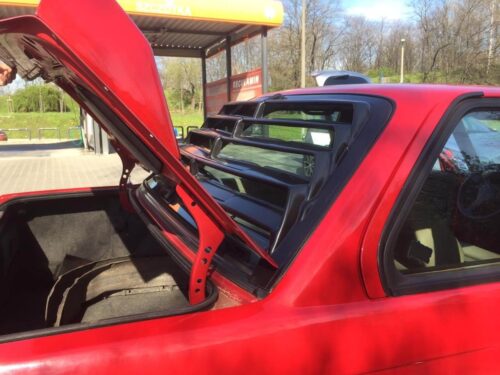 BMW E30 Rear Window Louver Visor Blinds abs-plastic | MY Classic Parts