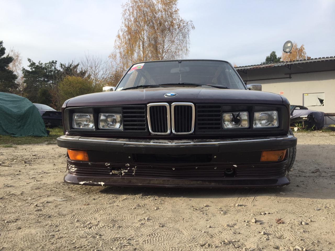 BMW E28 Racing Dynamics grille with double square headlights - abs-plastic