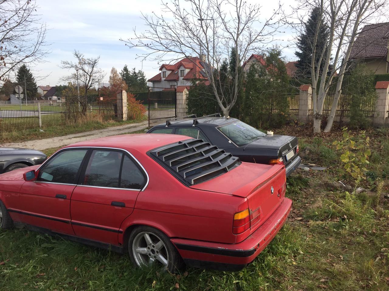 BMW E34 Rear Window Louver Visor Blinds abs-plastic | MY Classic Parts