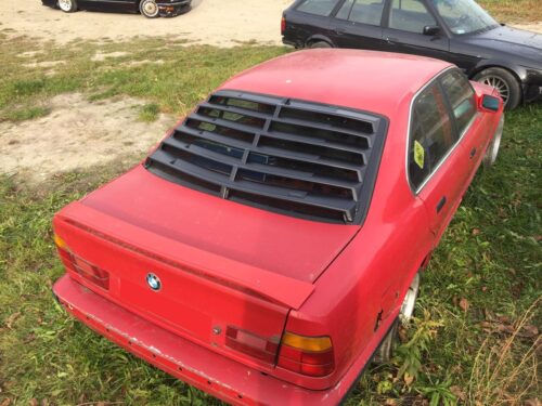 BMW E34 Rear Window Louver Visor Blinds abs-plastic | MY Classic Parts