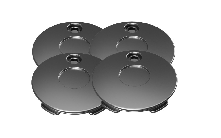 Alpina 16″ 4×100 center caps set of 4 with all accessories (gaskets ...