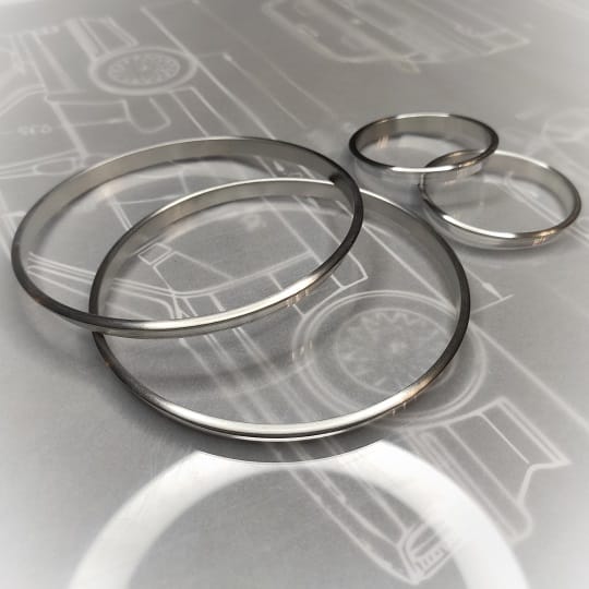 E30 Cluster Aluminum Chrome Rings | MY Classic Parts | Classic Car ...
