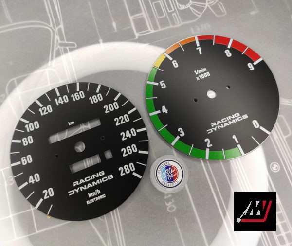 Racing Dynamics Cluster Faces (DIY) Speed and RPM Variation | MY ...