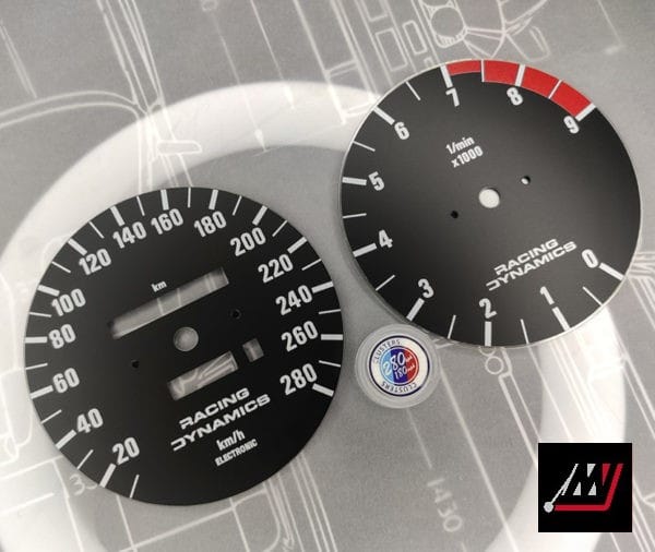 Racing Dynamics Cluster Faces (DIY) Speed and RPM Variation | MY ...