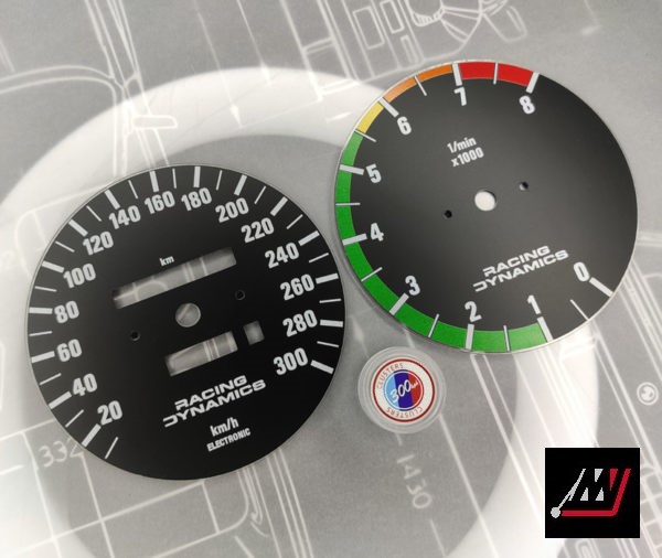 Racing Dynamics Cluster Faces (DIY) Speed and RPM Variation | MY ...