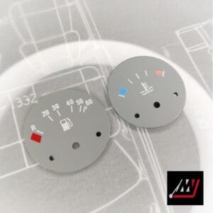 BMW E30 Gray Cluster Fuel and Coolant Faces Inspired by the E46 M3 ...