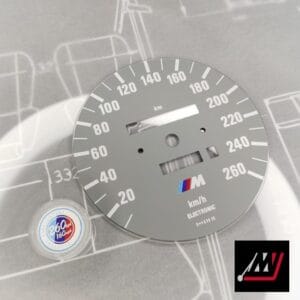 BMW E30 Gray Cluster Face Inspired by the E46 M3 Cluster Design (260Km ...