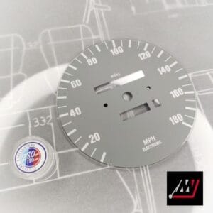 BMW E30 Gray Cluster Face Inspired by the E46 M3 Cluster Design (180mph ...