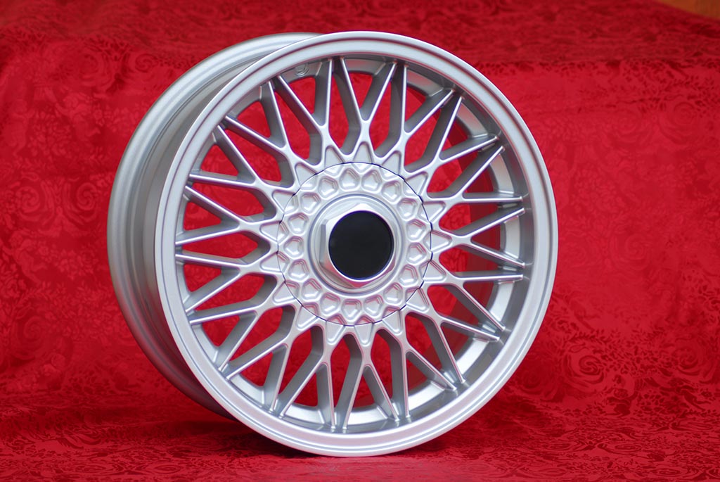 BMW BBS 7x16" ET25 4x100 Silver 3 E30, E21 (1 Piece) | MY Classic Parts ...