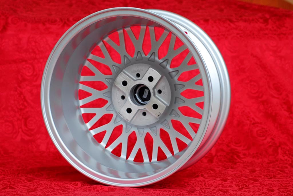 BMW BBS 2x (7x16" ET25 4x100) and 2x (8x16 ET28 4x100) Silver 3 E30 ...