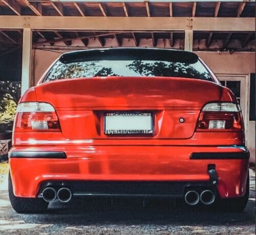 BMW E39 CSL Style Trunk Spoiler Ducktail 1995-2004 Sedan