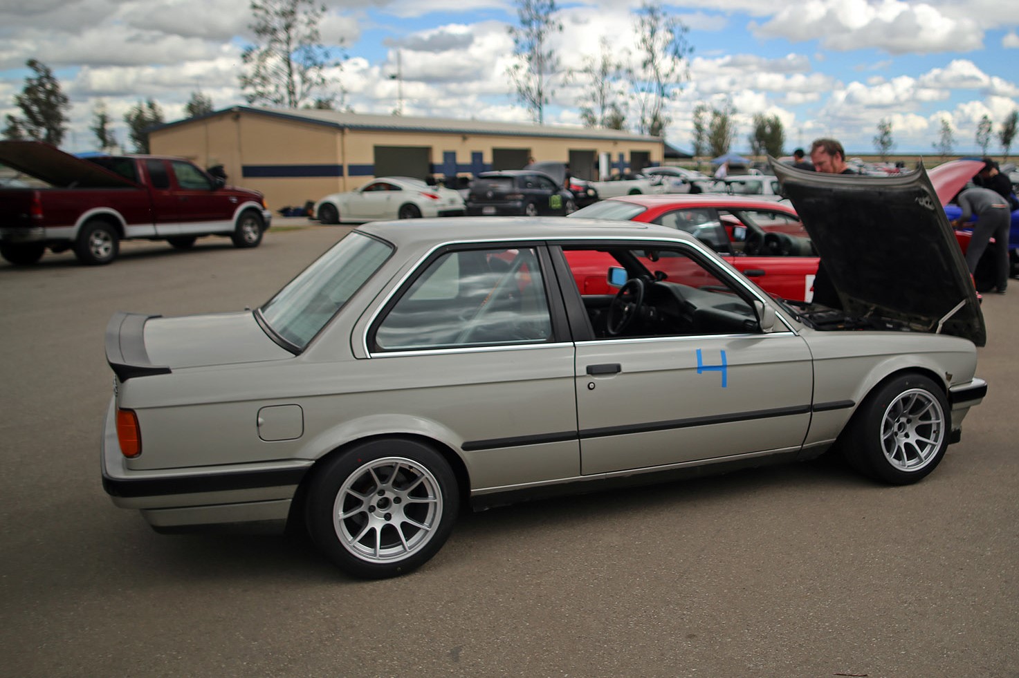 BMW E30 C2/B3/B6 Alpina Type 157 Rubber Rear Trunk Spoiler