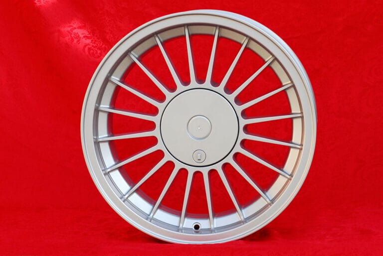 BMW Alpina 9x17 ET15 5x120 silver/black 5 E12, E28, E34, 6 E24, 7 E23, E32, E3, E9 (1 Piece)