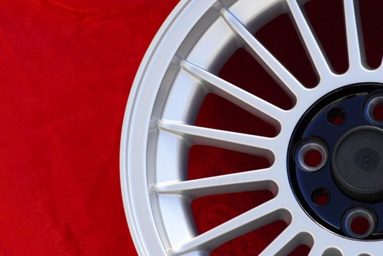 BMW Alpina Style 6x15 ET12 4x100 silver/black 1500-2000tii, 1502 ...