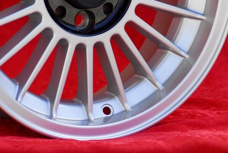 BMW Alpina Style 6x15 ET12 4x100 silver/black 1500-2000tii, 1502 ...