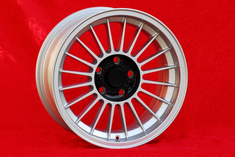 BMW Alpina 9x17 ET15 5x120 silver/black 5 E12, E28, E34, 6 E24, 7 E23, E32, E3, E9 (1 Piece)