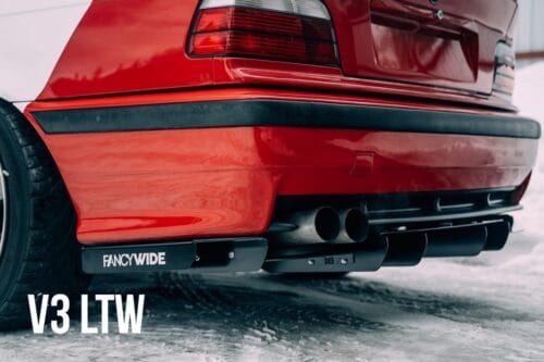 BMW E36 FancyWide Rear Full Diffuser V3 LTW | MY Classic Parts ...