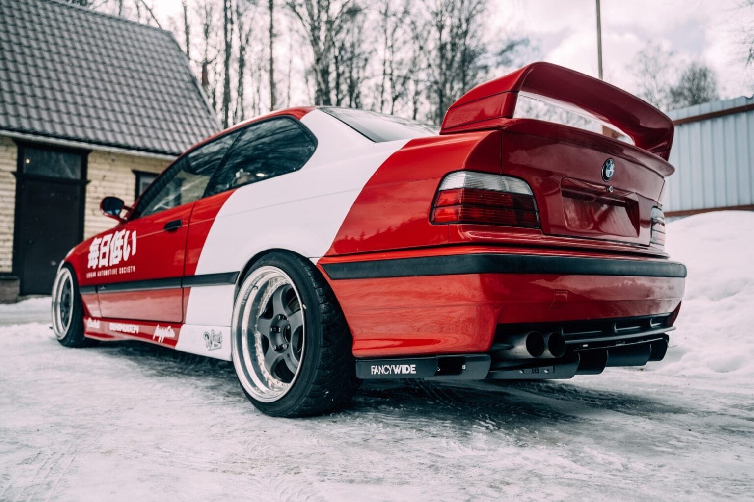 BMW E36 FancyWide Rear Full Diffuser V3 LTW | MY Classic Parts ...
