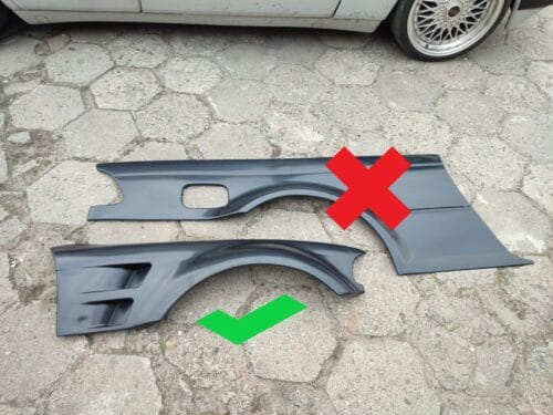 BMW E46 coupe / cabrio FRONT fenders flares (Felony Form style) | MY ...
