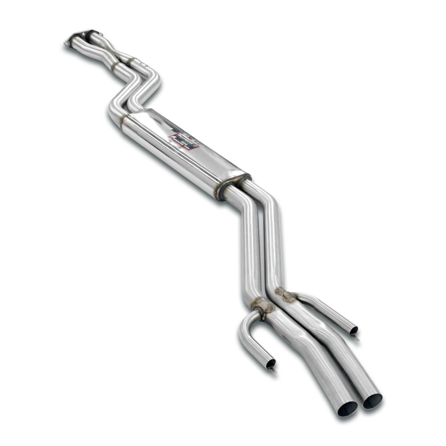 BMW E30 Supersprint Rear Exhaust 140x60 (Straight Exit)