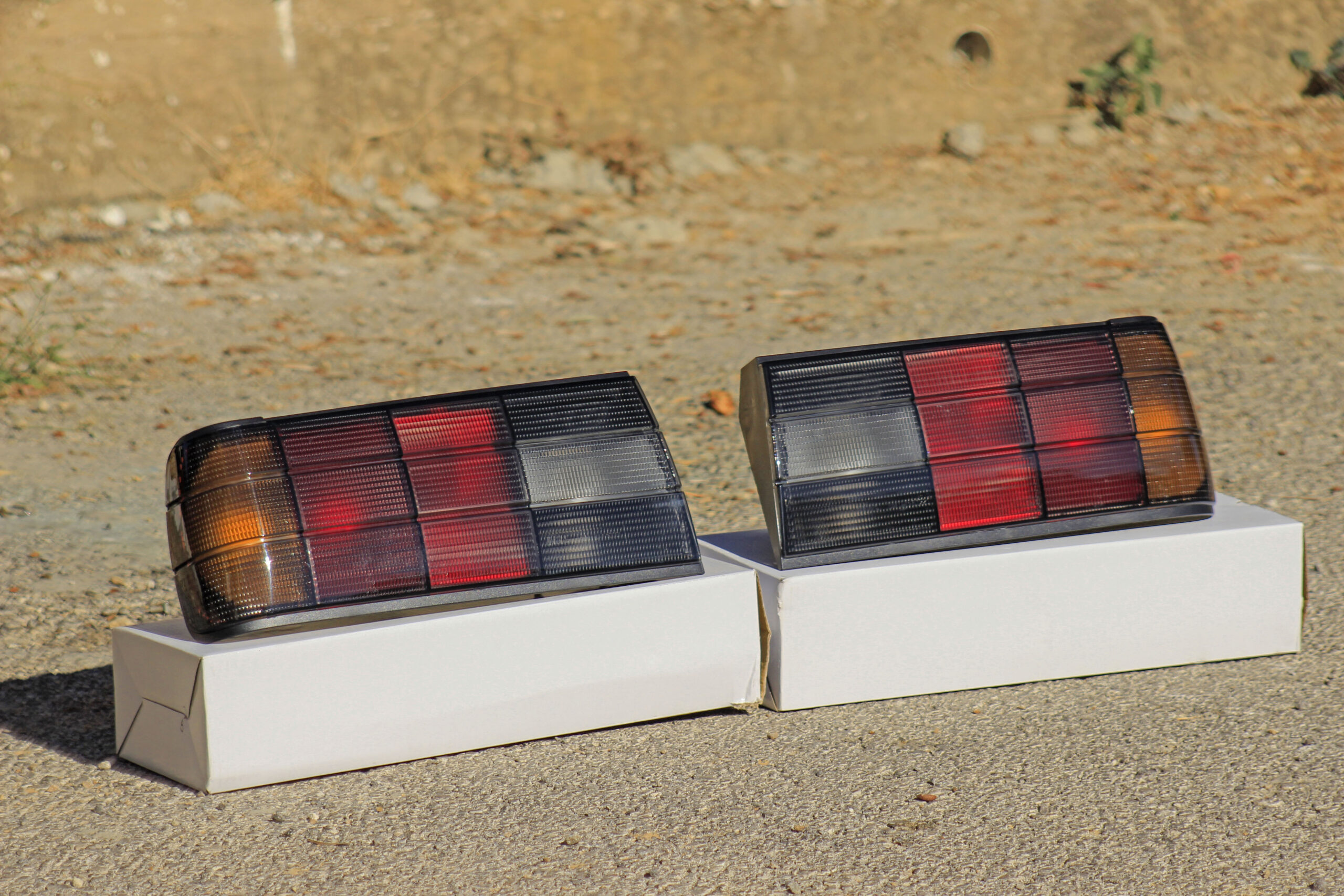 BMW E30 MHW Smoked Style Tail Lights Facelift (1988-1994)