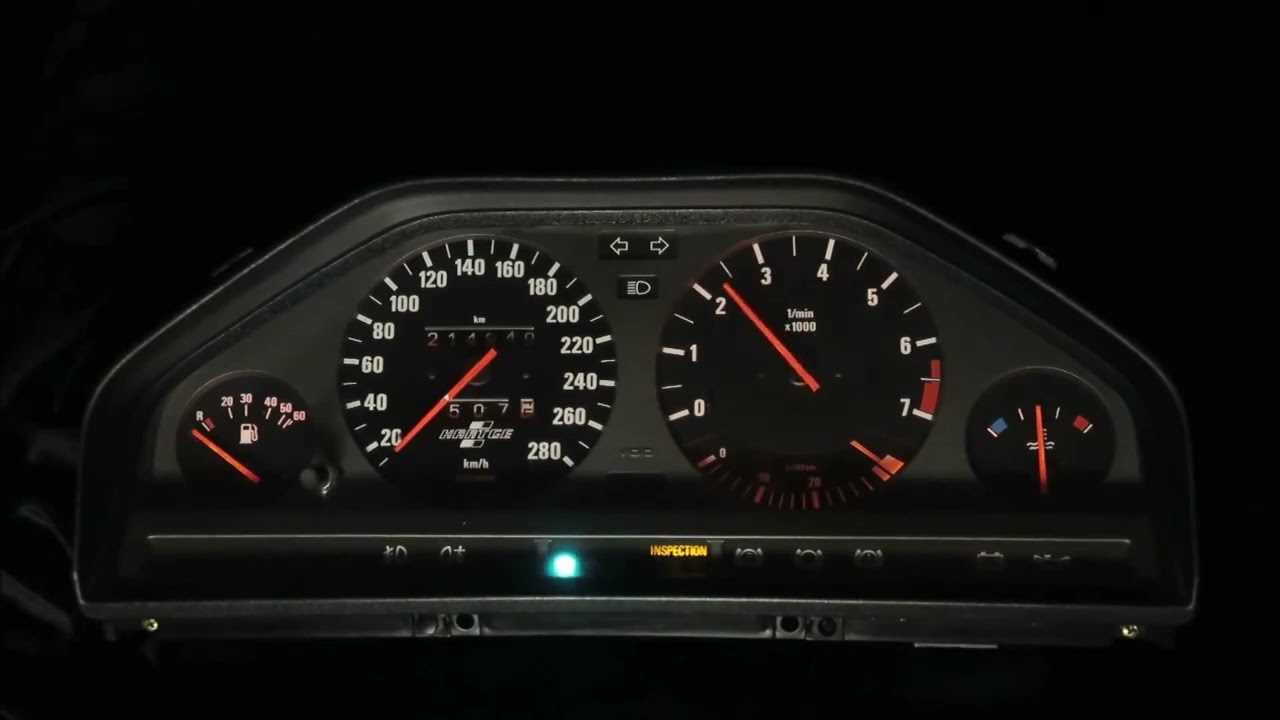 BMW E30 SI Board Shift Lights | MY Classic Parts | BMW Custom Accessories